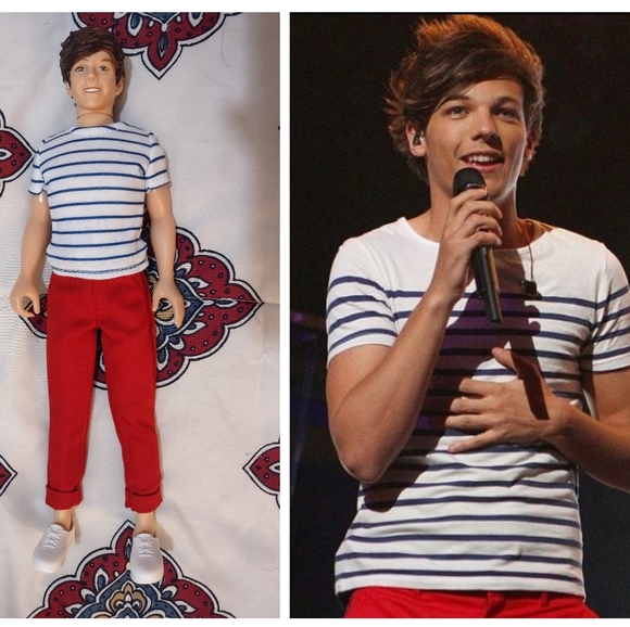 1D | Toys | One Direction Louis Tomlinson Doll Like New Singer Tour ...